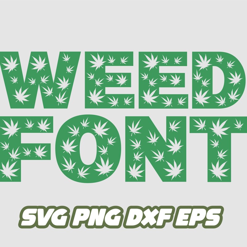 Weed Leaf Svg - Etsy