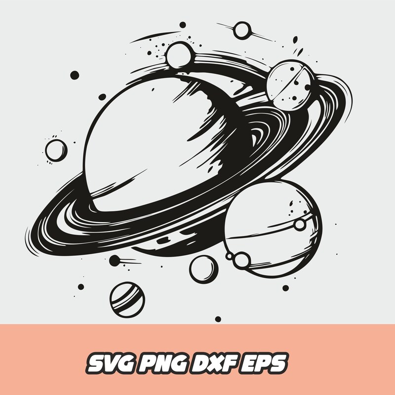Space Svg - Etsy