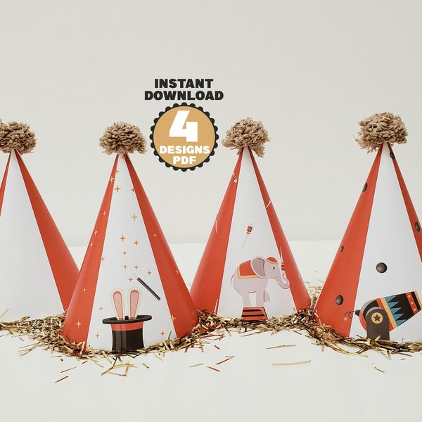 Circus Birthday Hat - Etsy