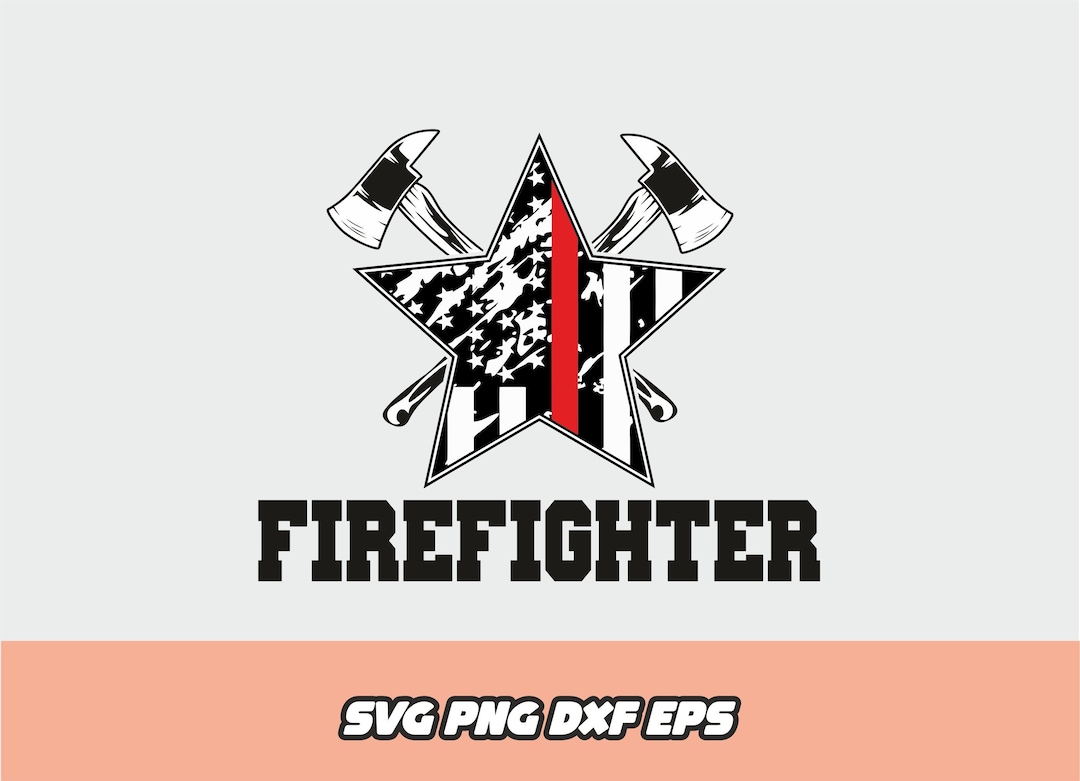 Bombero svg Bombero png Bombero svg Imagen prediseñada de - Etsy México