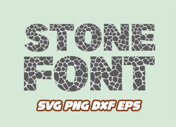 Stones Svg Stone Font Wall Pattern Bricks Svg Farmhouse | Etsy