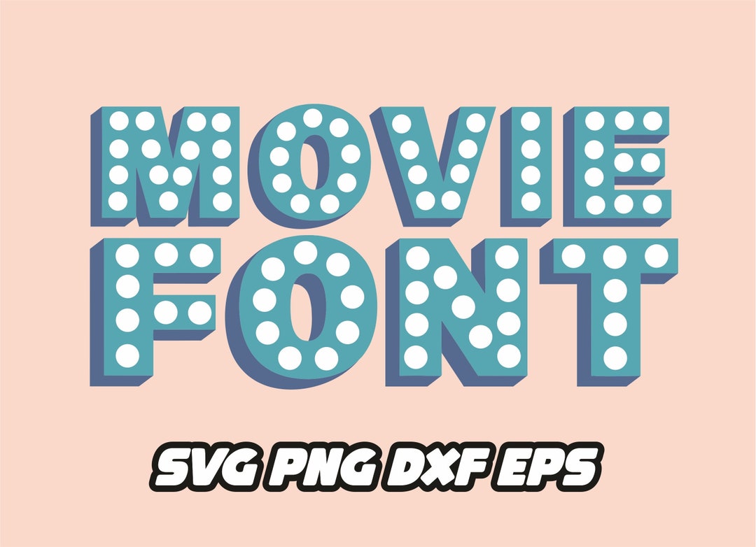 Movie Svg, Cinematography Svg, Cinema Svg, Tv Show Png, Movie Font ...