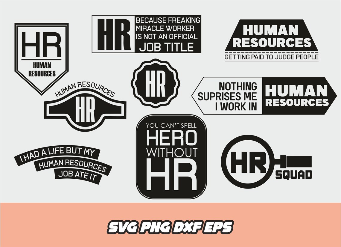 Human Resources Svg HR Svg Funny Human Resources Quote - Etsy
