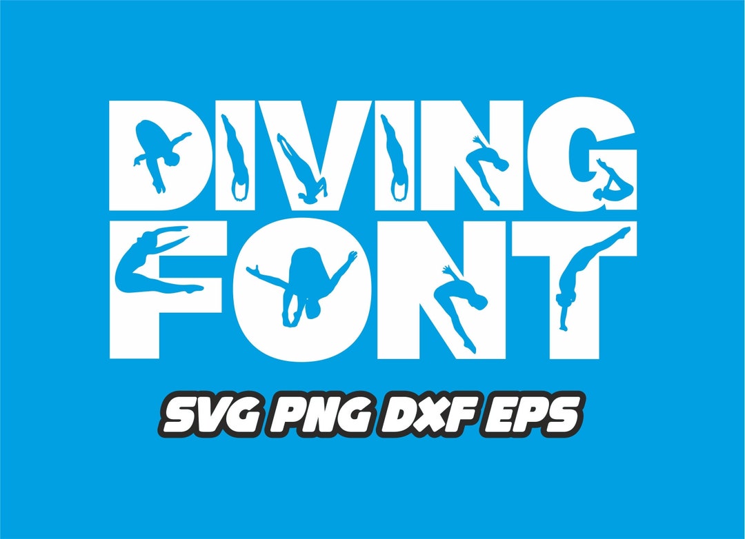 Diving Svg, Olympic Diving Png, Swimming Svg, Pool Sport Svg, Diver ...