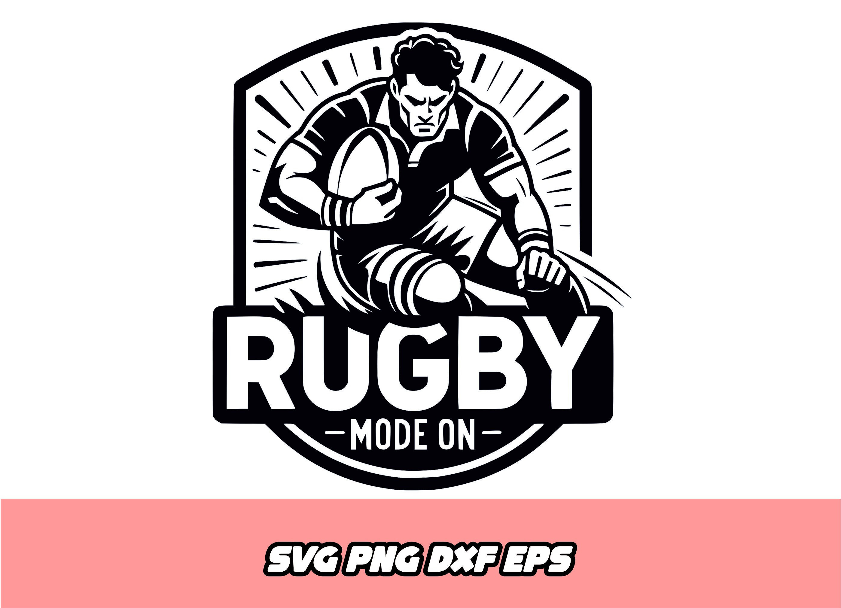 Rugby Svg, Rugby Sport Clipart, Rugby Player Png - Etsy