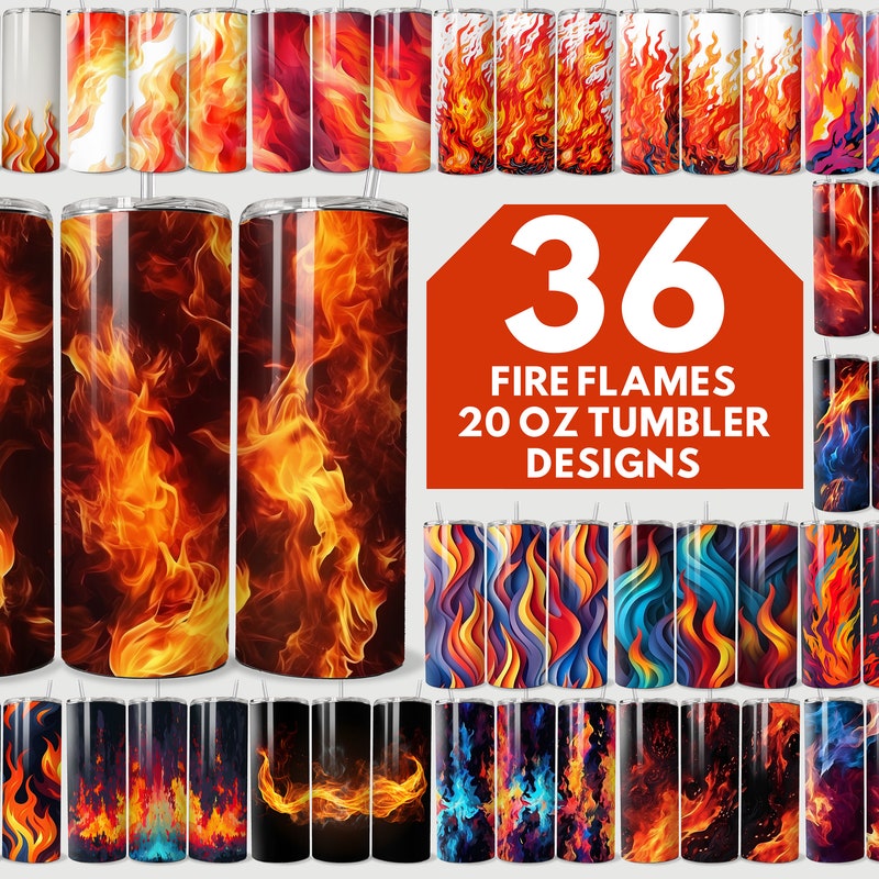 Flame Pattern - Etsy