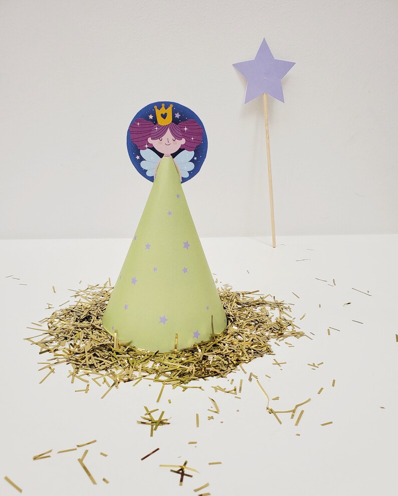 Printable Princess Party Hat Princess Birthday Decor Girl - Etsy