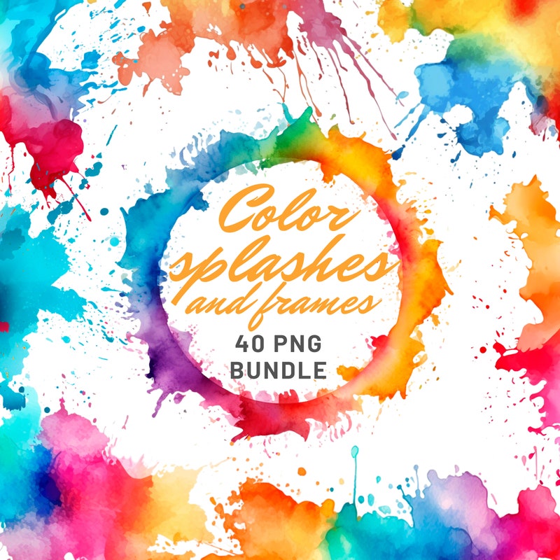 Splash of Color - Etsy