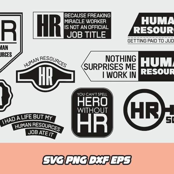 Hr Svg - Etsy