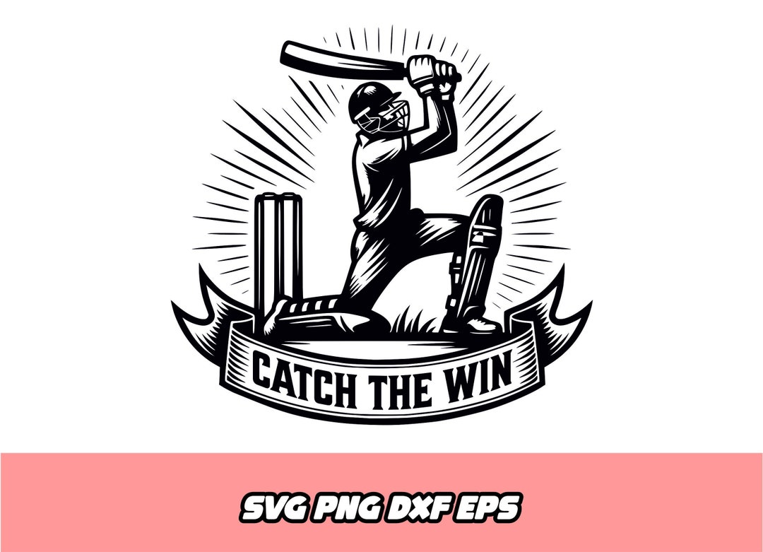 Cricket Svg, Cricket Game Clipart, Cricket Player Png - Etsy