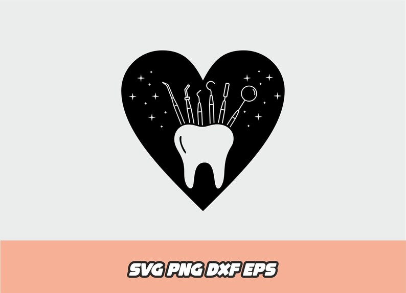 Dentist Heart Svg, Dental Svg, Dentist Svg, Dental Hygiene Png, Doctor ...