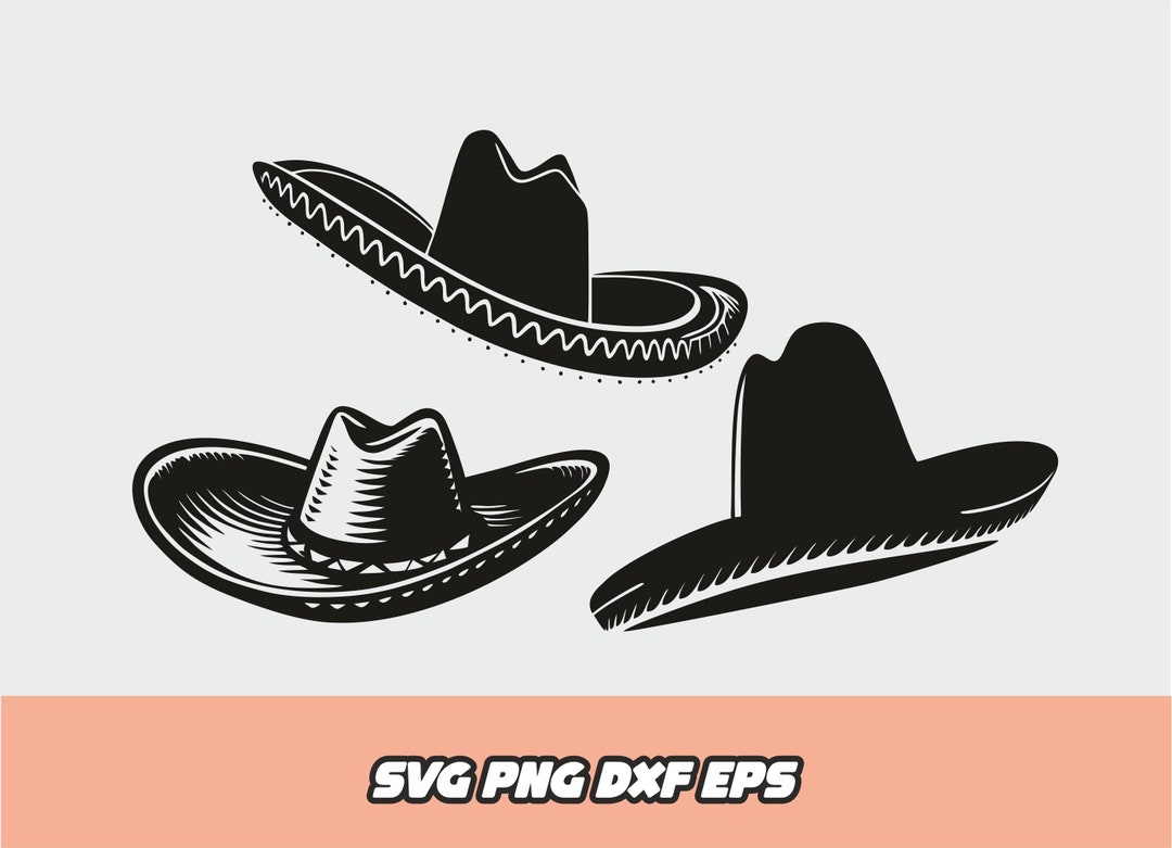 Sombrero Hat Svg, Mexican Sombrero Svg, Fiesta Svg, Cinco De Mayo Png ...