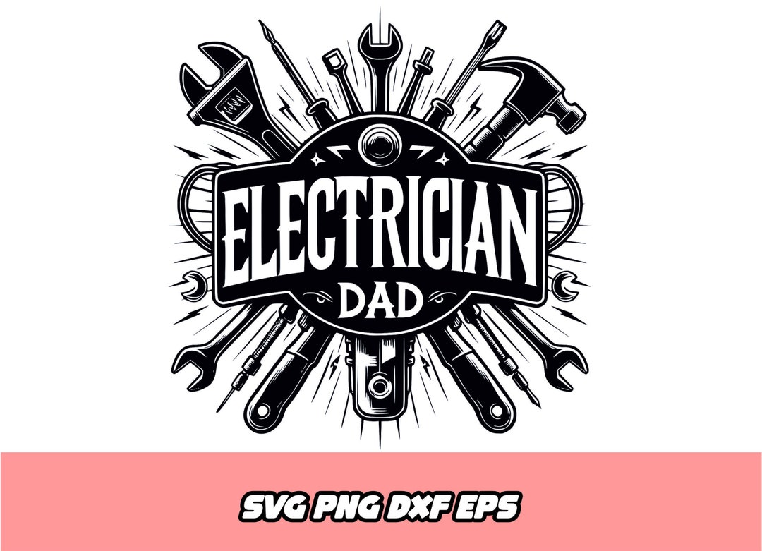 Electrician Svg, Electrician Dad Png, Lineman Clipart, Electrical ...