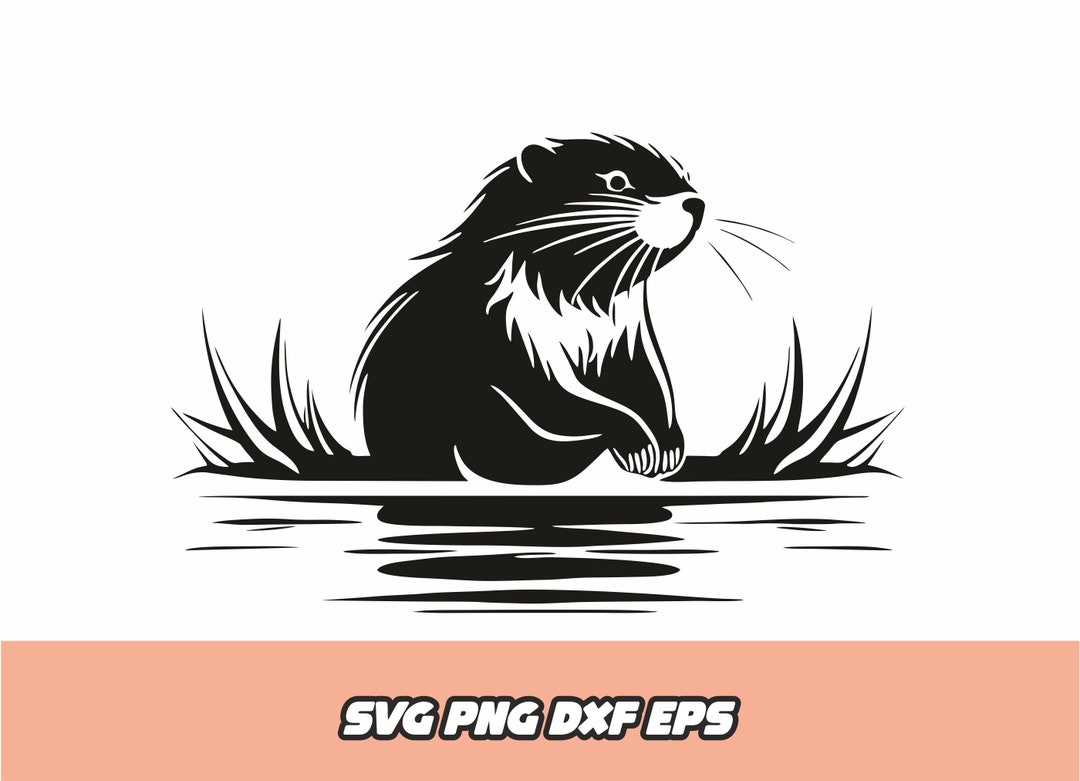 Beaver Svg, Cute Beaver Silhouette, Funny Beaver Cut File - Etsy