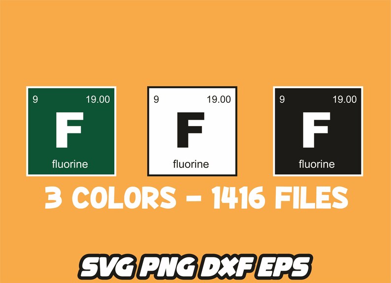 Periodic Table Font Periodic Svg Chemistry Svg School - Etsy UK