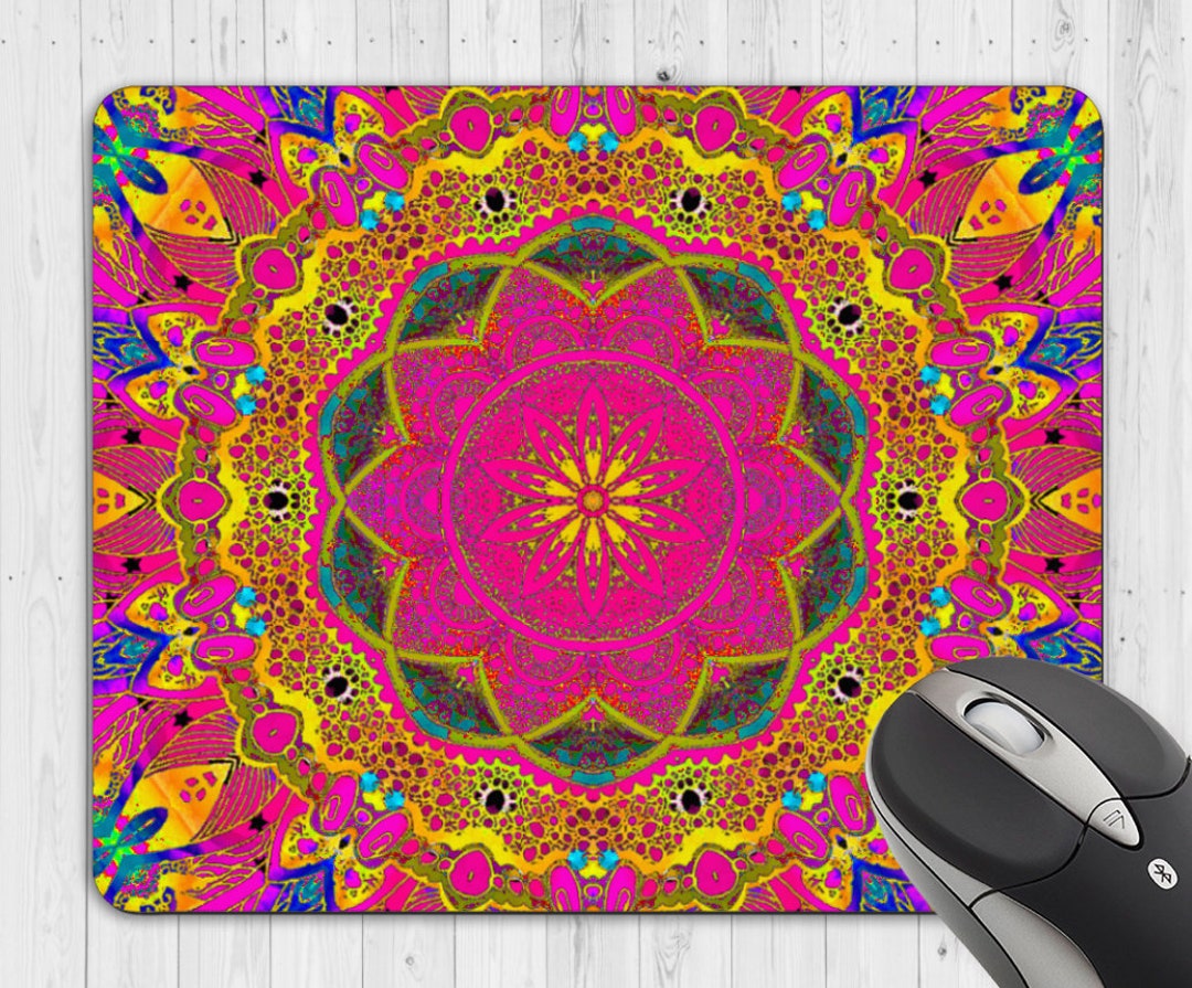 Mandala Mouse Pad - Etsy