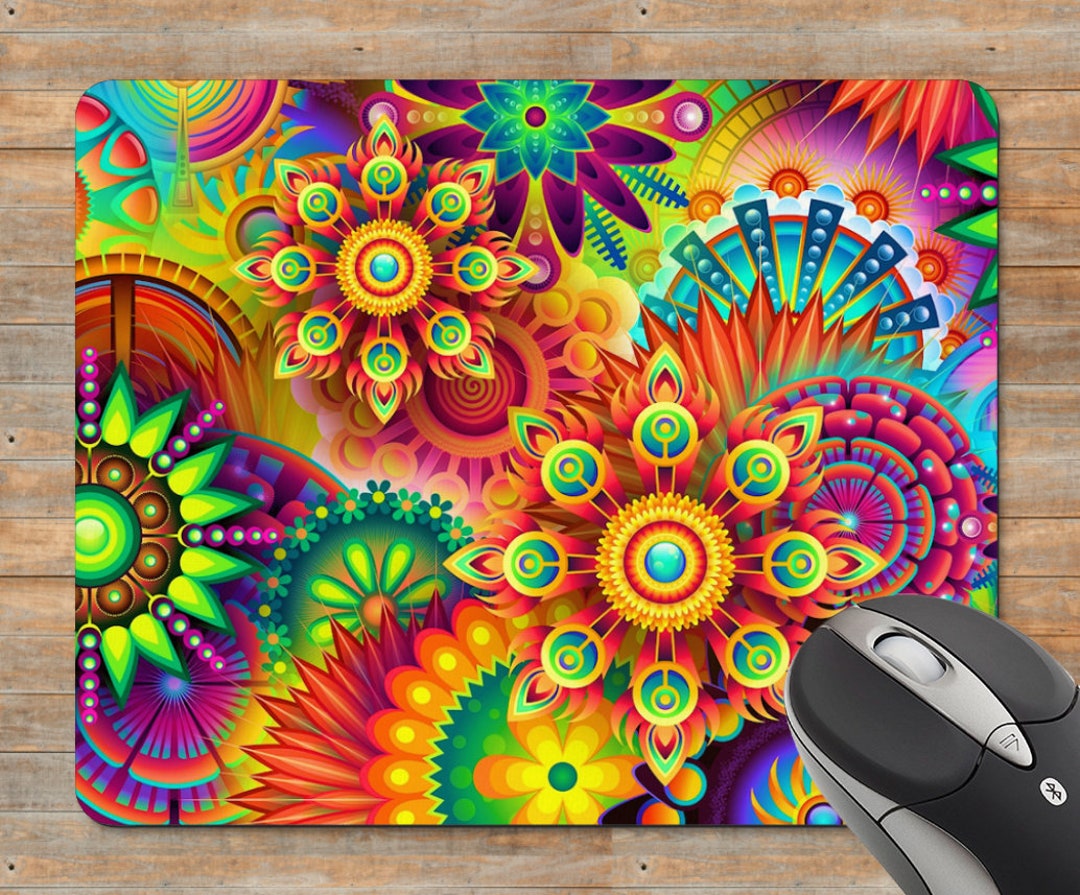 Mandala Mouse Pad - Etsy