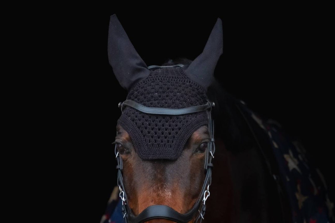 Equiearslt Horse Fly Bonnet, Horse Fly Veil, Horse Ear Net - Etsy