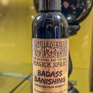 Badass Banishing & Protection Energy Spray - Etsy