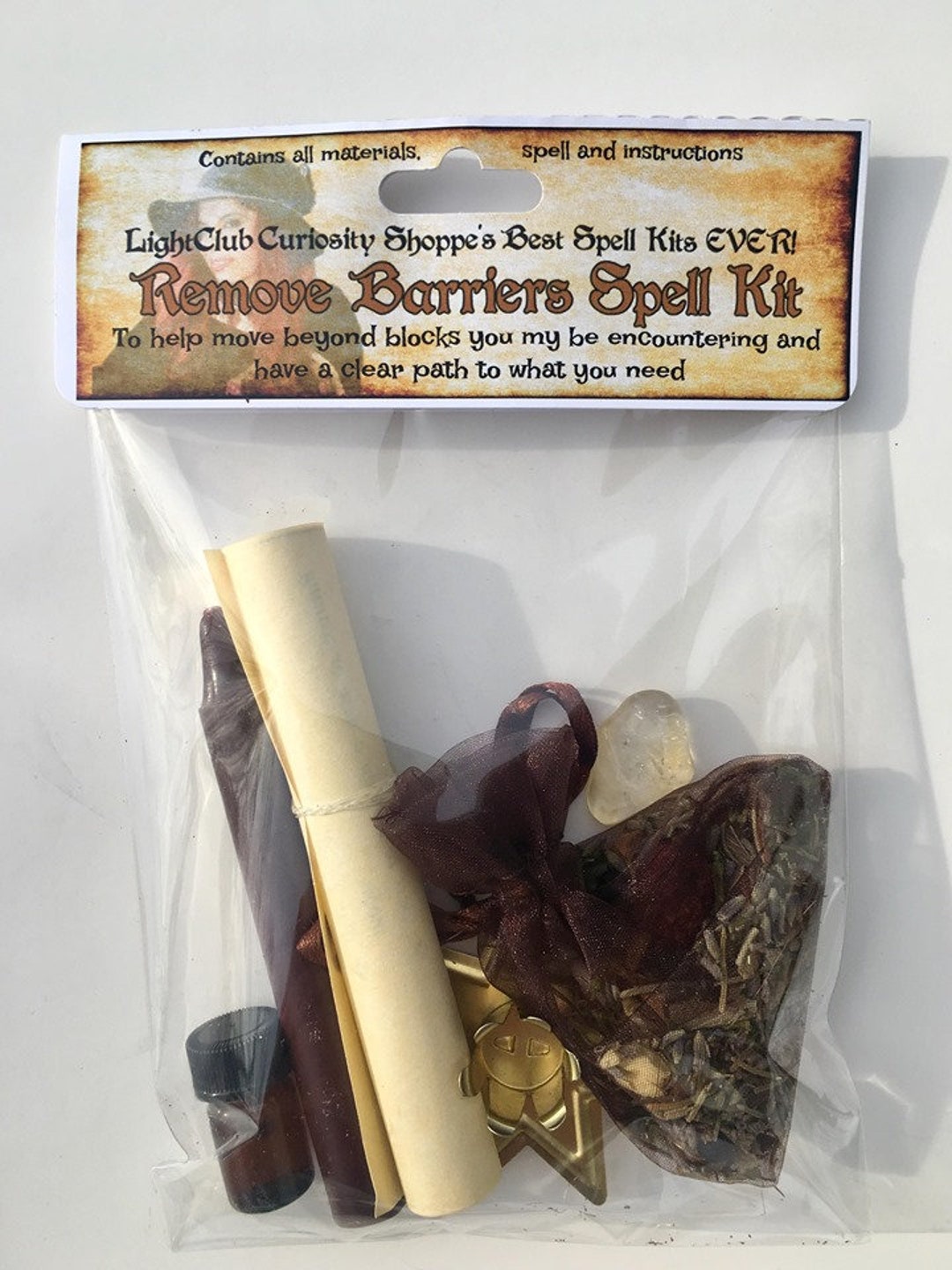 Remove Barriers Spell Kit - Etsy
