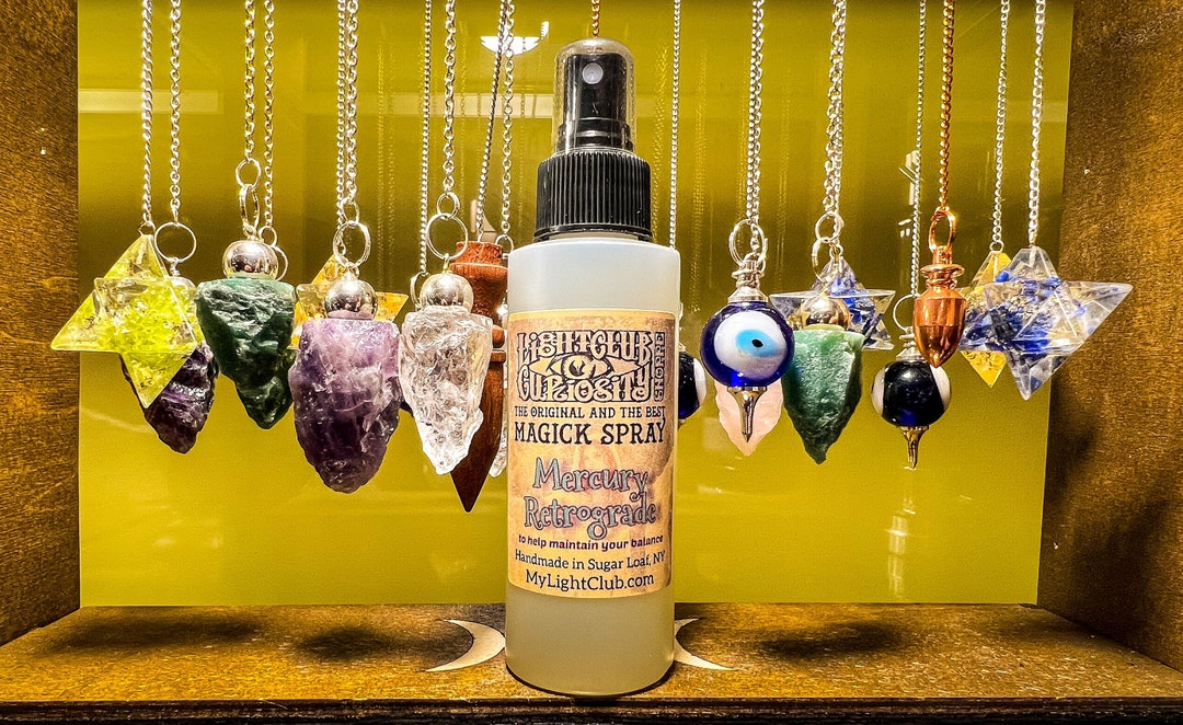 Mercury Retrograde Energy Spray for Focus & Cleansing - Etsy