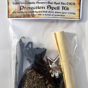 Spell Kit for Protection - Safety & Banishing - Etsy