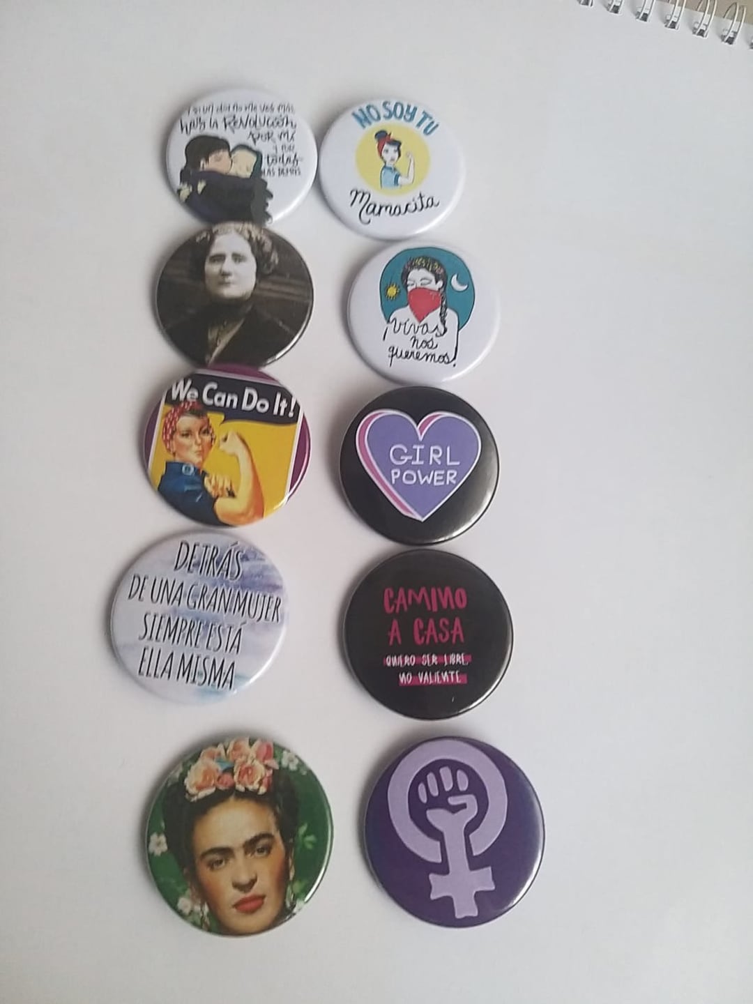 Feminist Badges Pack 10 Units of 38 Mm. 1 Inches Buttons, Badges - Etsy