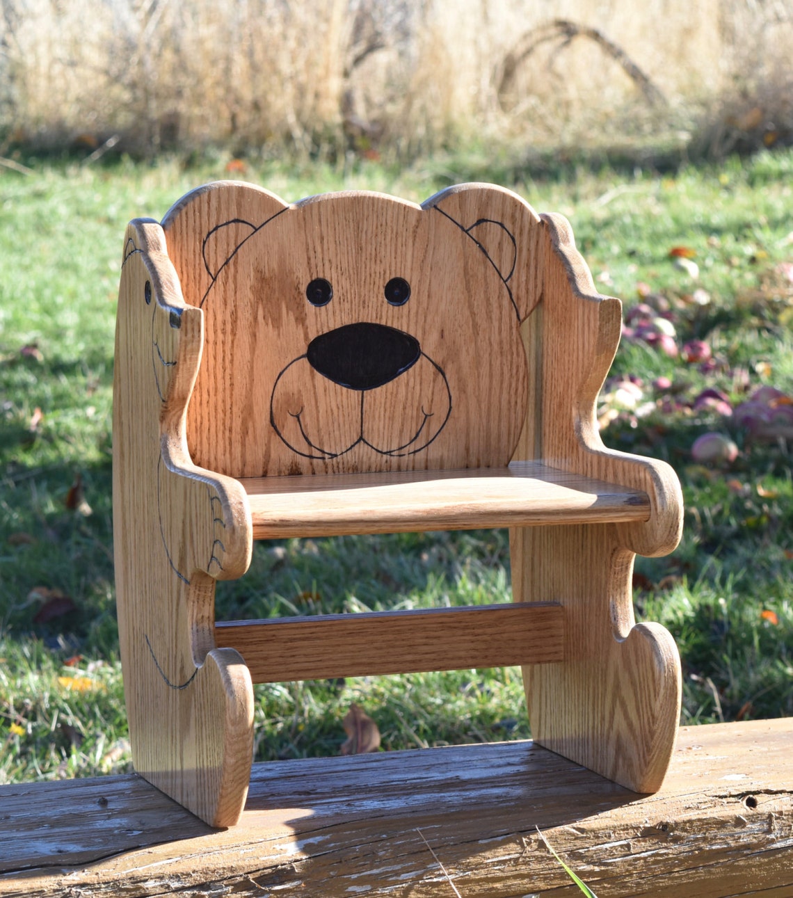 Children's Bear Chair - Etsy