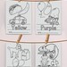 DIY ABC Shapes and Colors Book Bundle Alphabet Letters - Etsy