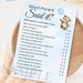 Teddy Bear Baby Shower Games Baby Blue Boy Balloon Theme I - Etsy