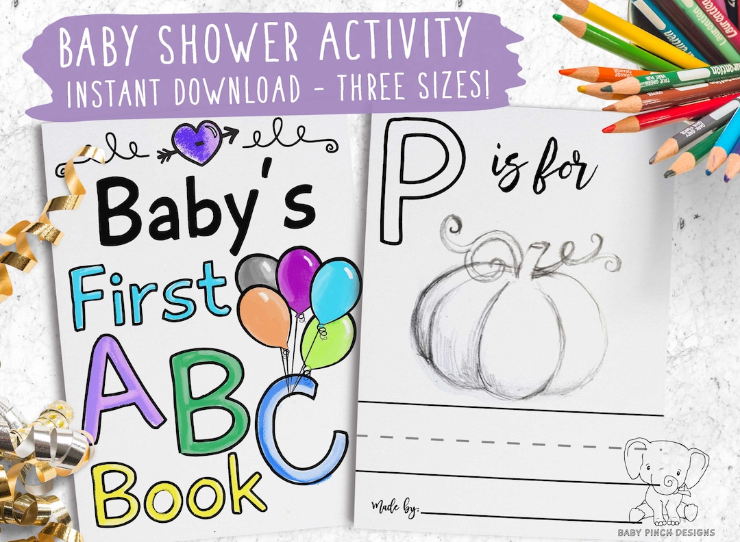 ABC Blank Alphabet Template | DIY Alphabet Cards| Coloring Pages | Baby ...