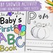 ABC Blank Alphabet Template DIY Alphabet Cards Coloring | Etsy