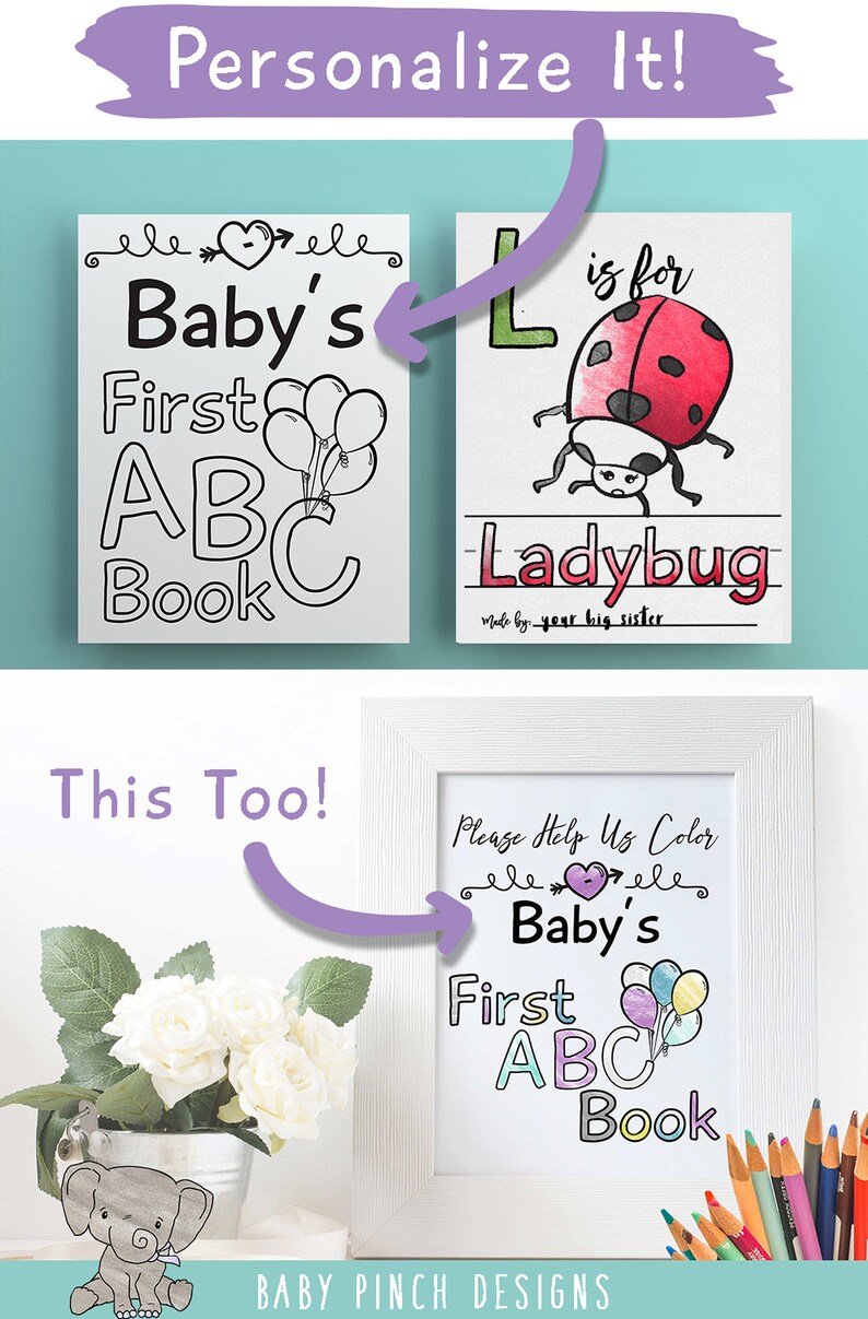 DIY Triple Book Bundle I, 8.5X11 Digital Download, Includes Shapes and ...