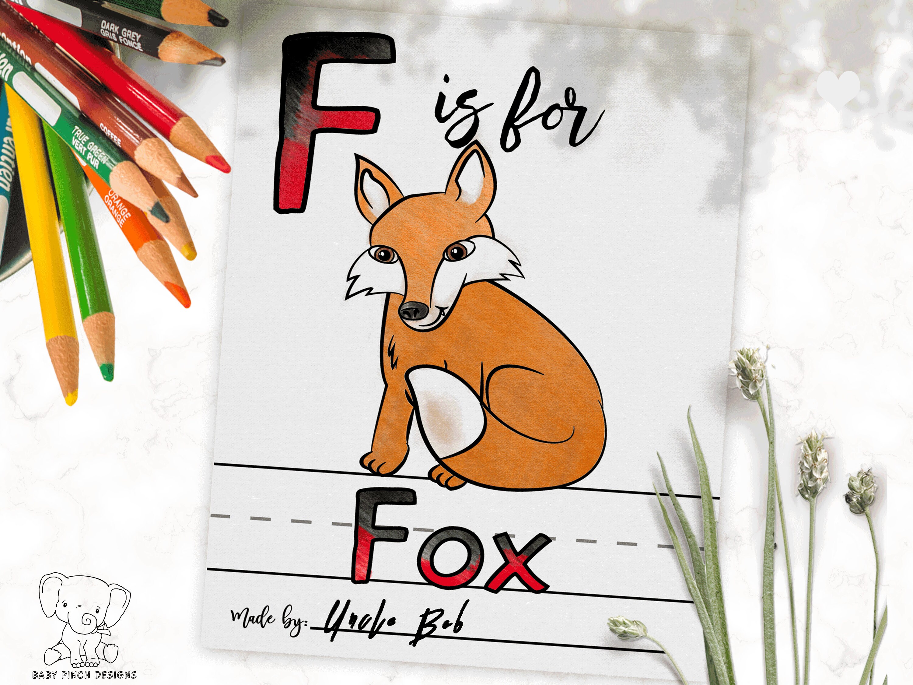 DIY Woodland ABC 123 Group Activity for Book Themed Baby | Etsy