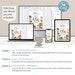 Adventure Baby Shower ABC Guest Book, Woodland Coloring Activity for ...