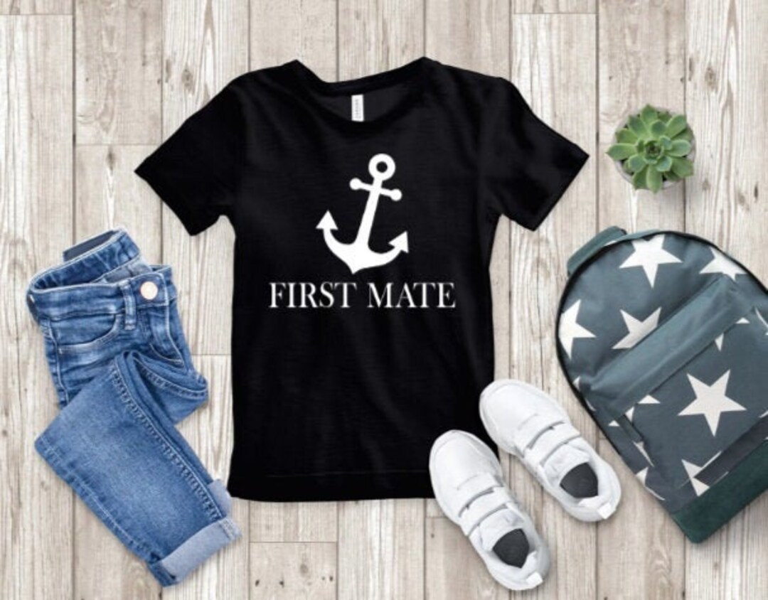 First Mate Cruise Shirt, Matching Family Trip Tee - Etsy
