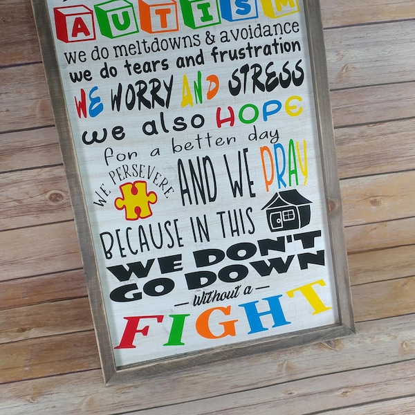 Autism Signs - Etsy