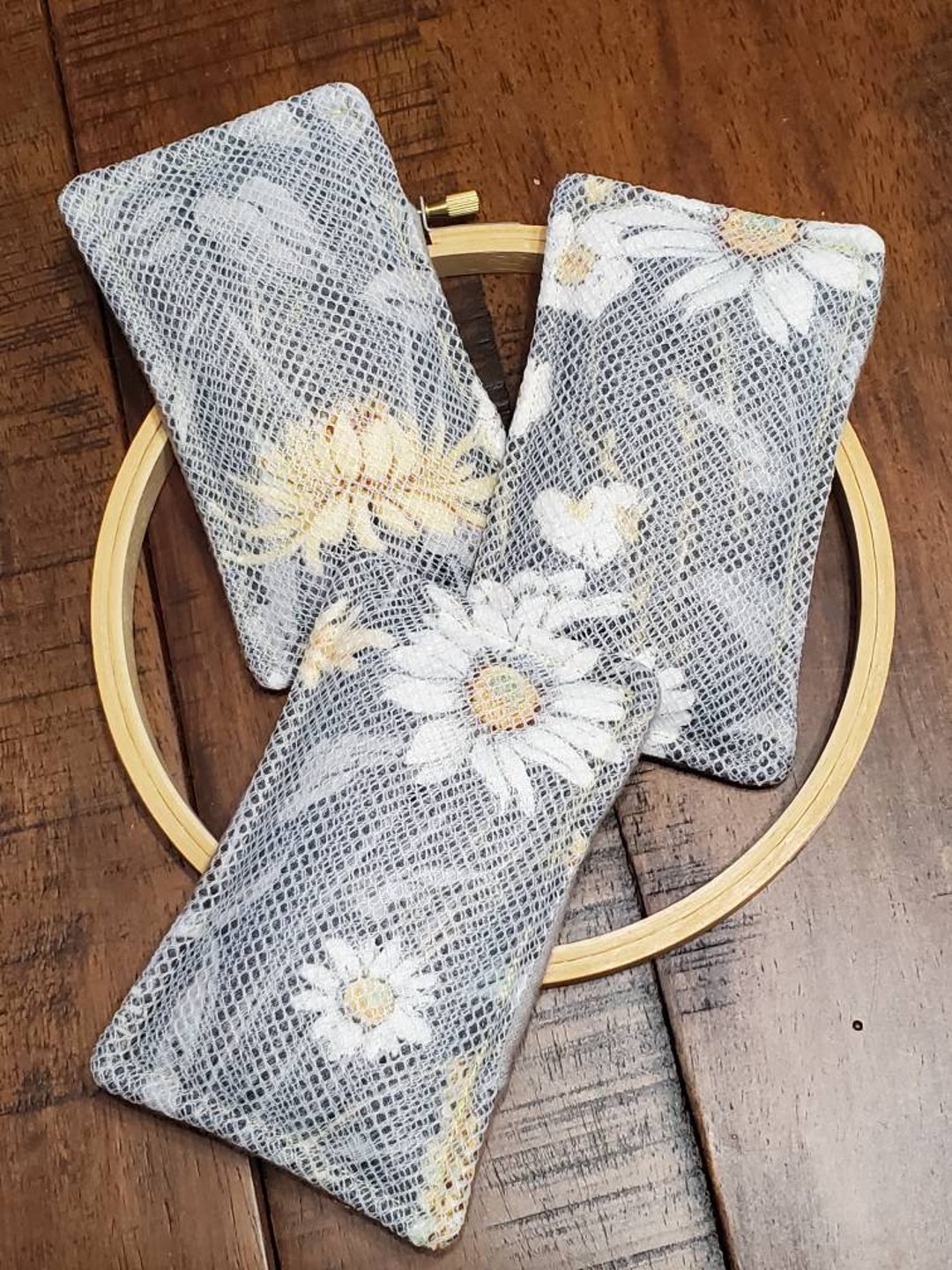 Gray Floral Print Reusable Sponge, 3 Pack, Gray Flower Reusable Sponges ...