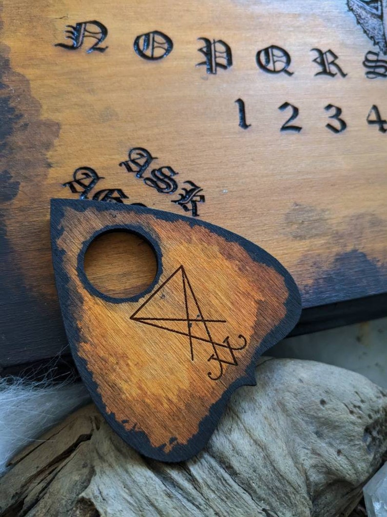 Baphomet Sabbat Goat Spirit Board // Handpainted Hardwood - Etsy