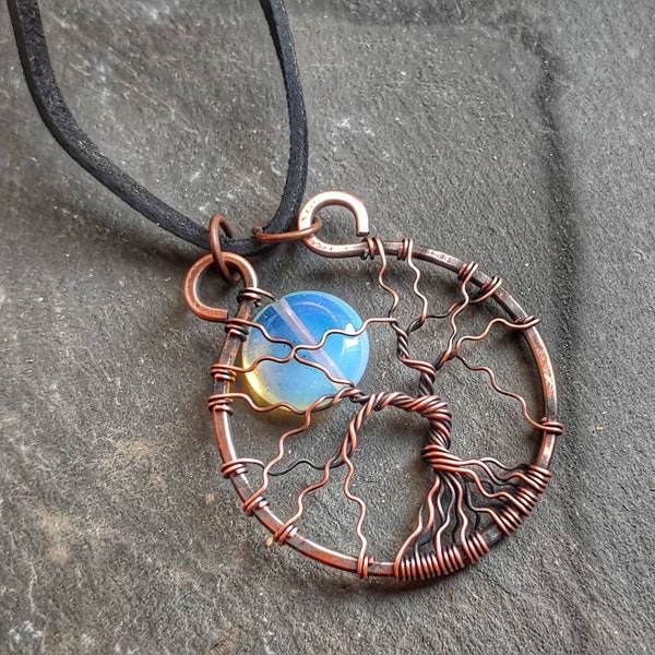 Wire Tree Necklace - Etsy
