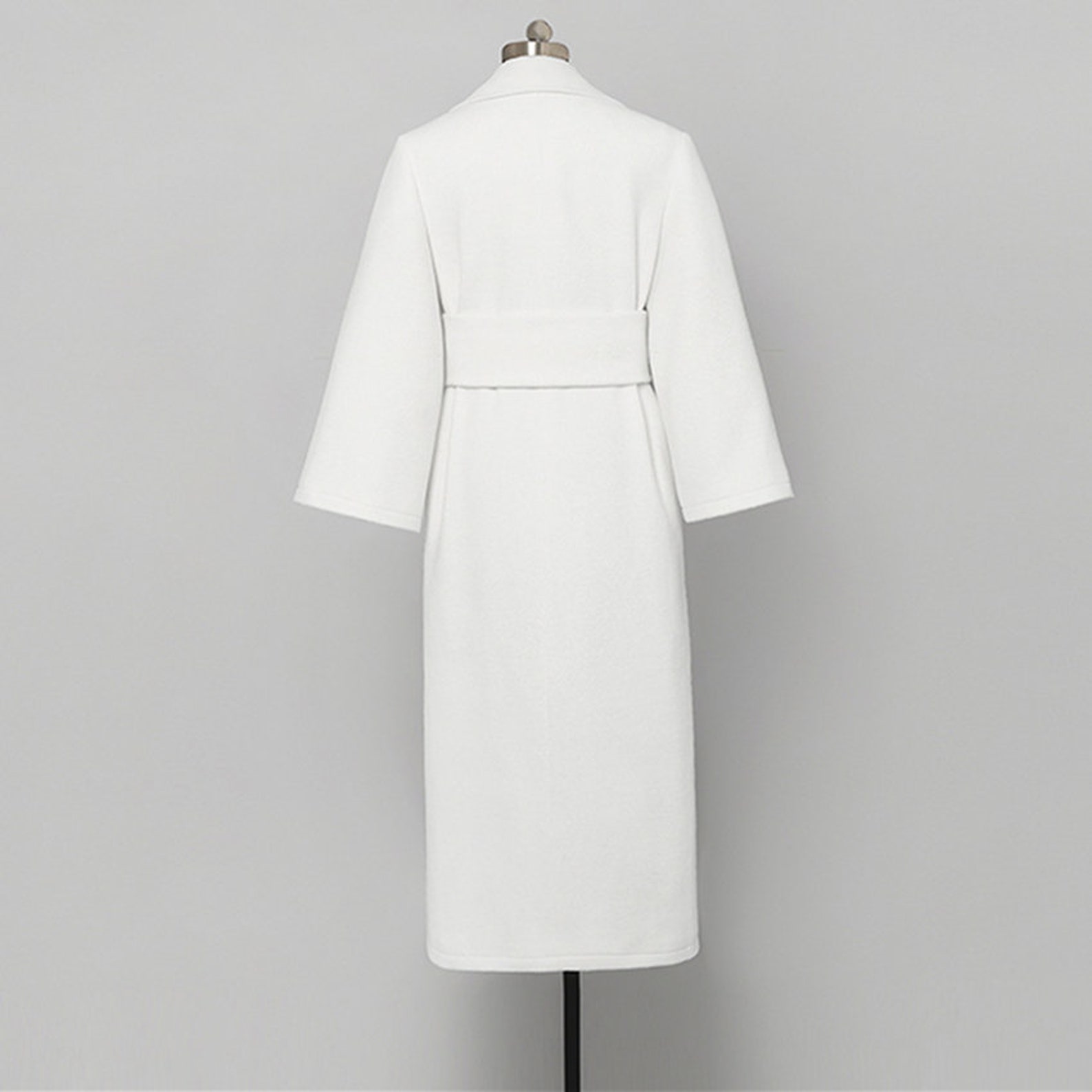 White Coat,cashmere Coat,wool Jacket With Belt,designer Coat,warm Coat ...