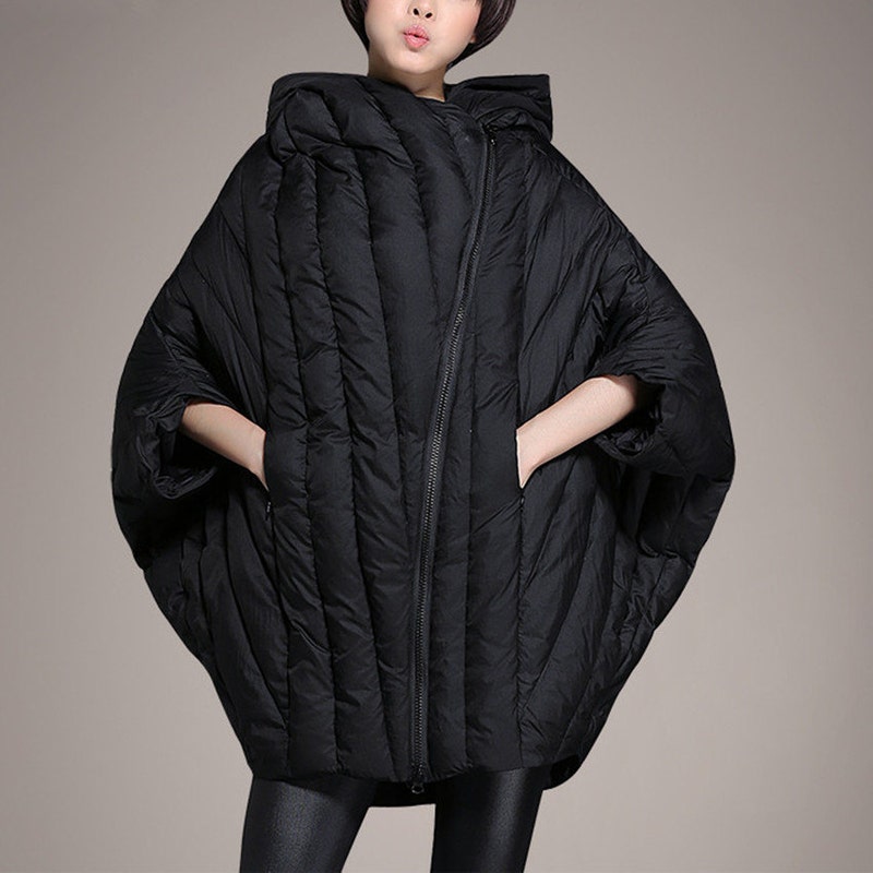 Puffer Poncho Jackets - Etsy