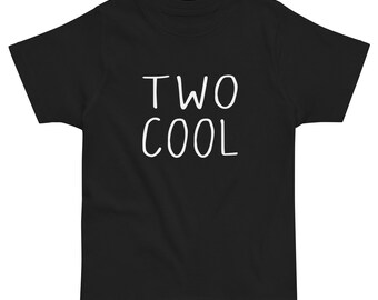 Two Cool Birthday Shirt 2nd Birthday Shirt Toddler Boy/girl - Etsy
