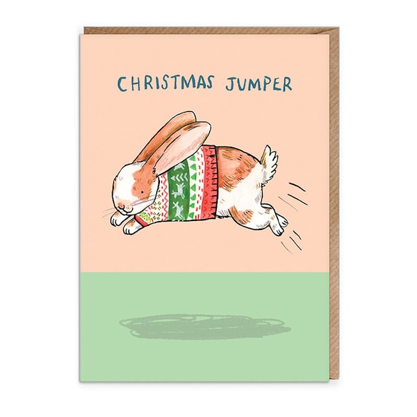 Christmas Rabbit - Etsy