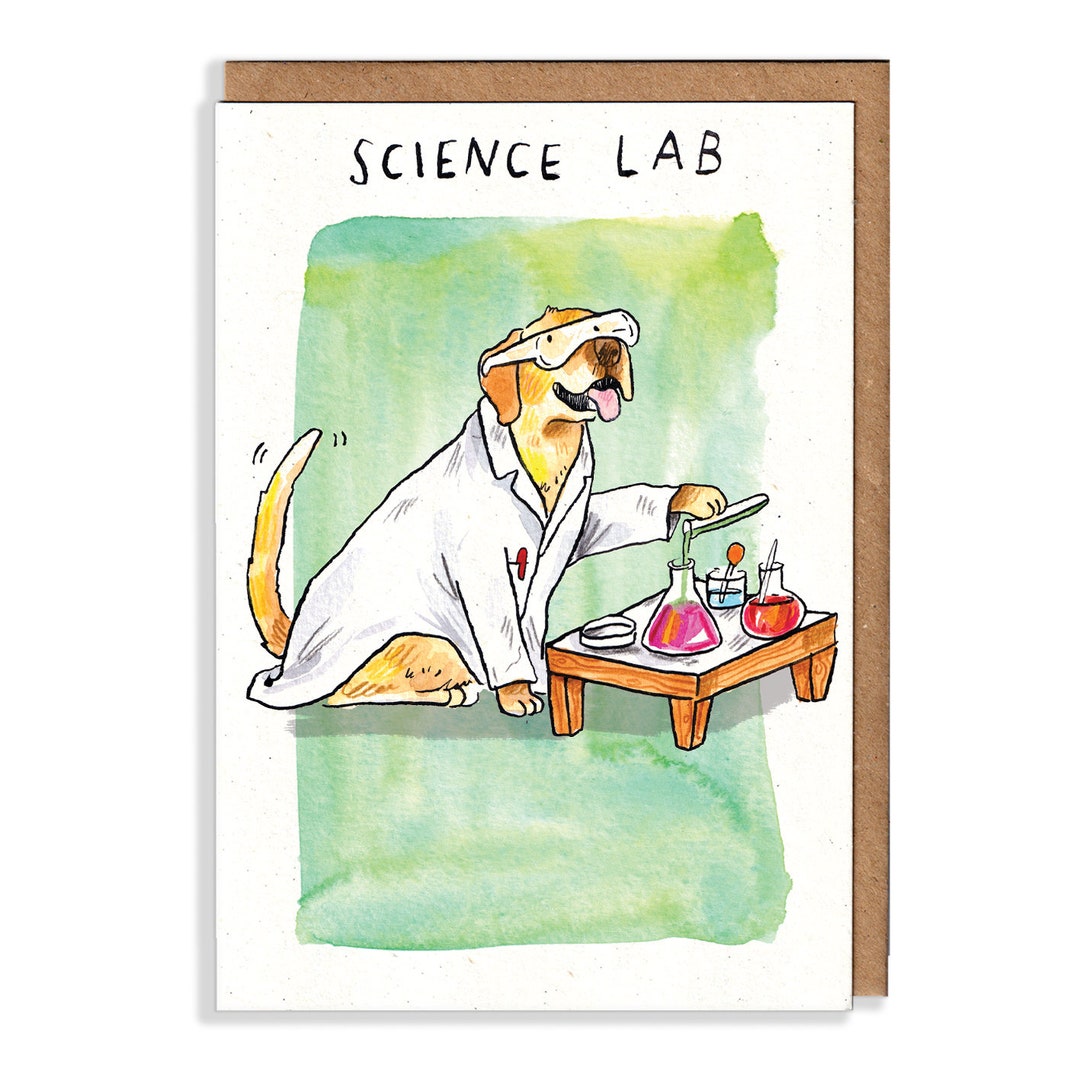 Science Lab *science* *birthday* *maths* *congratulations* *dog* *lab ...