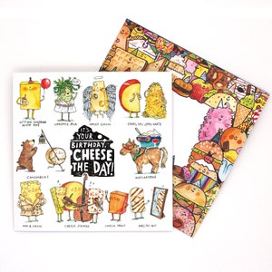 It’s Your Birthday, Cheese the Day! * Food * Birthday Card * Humour ...