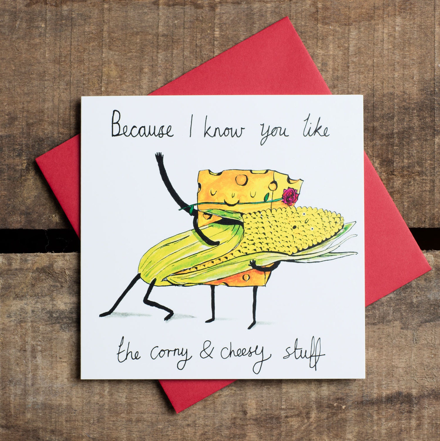 Because I Know You Like the Corny and Cheesy Stuff. Valentines Love ...