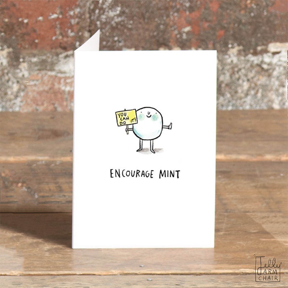 Encourage Mint Motivational Card You Can Do It Back to - Etsy UK