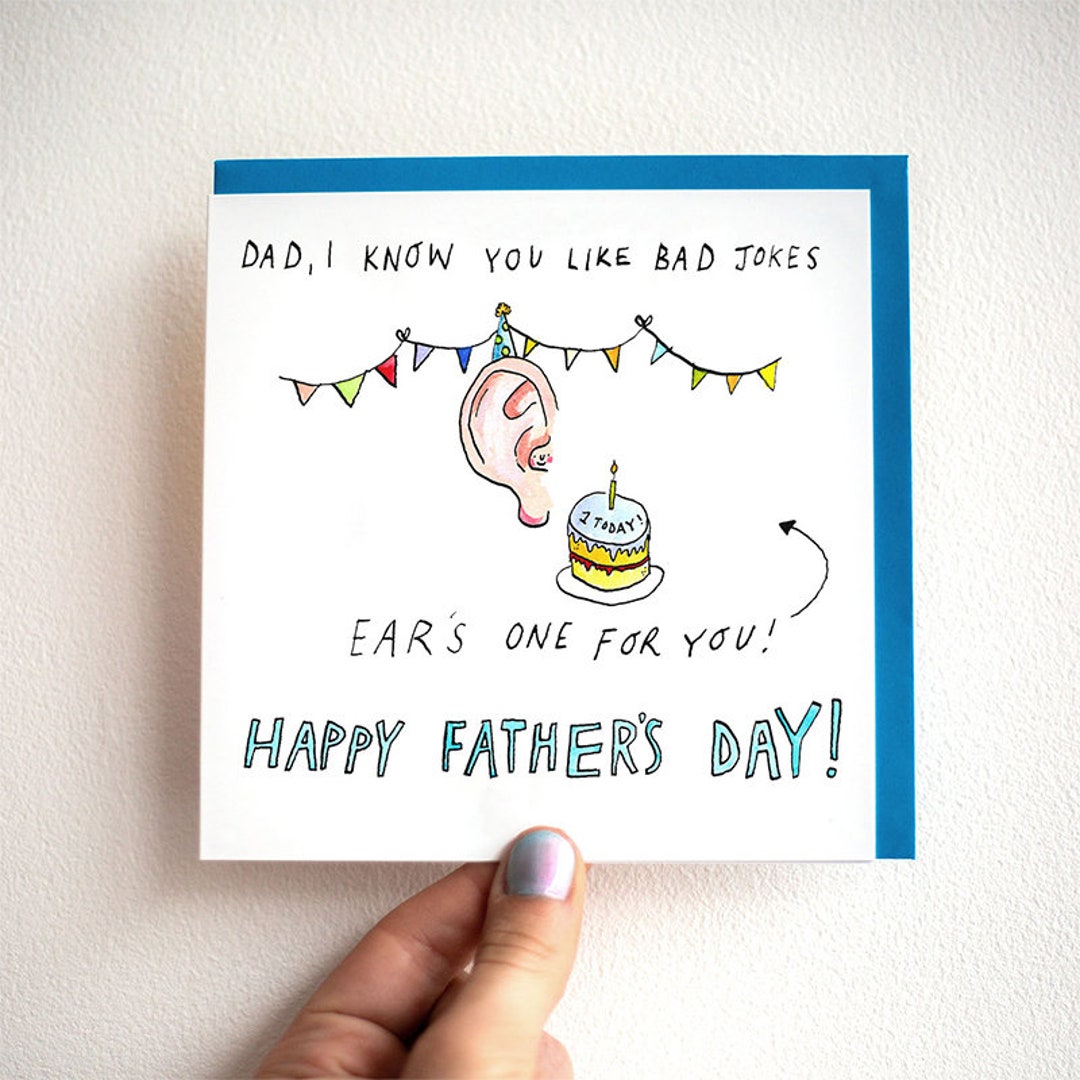 Dad, Ear's One for You! - Pun Fathers Day Card - Dad Joke Card - Dad ...