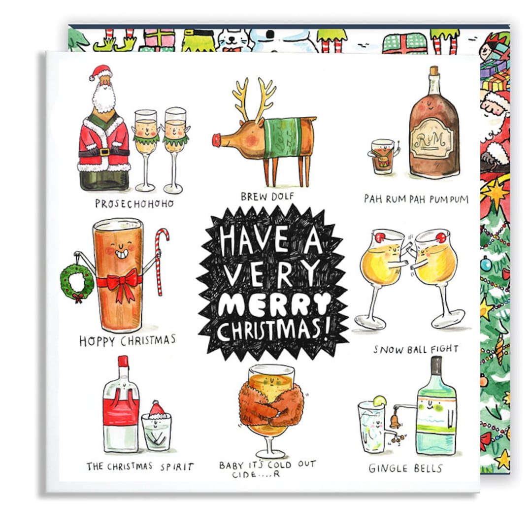 Have A Very Merry Christmas! * Drinks * Party * Puns * Cards * Humour ...